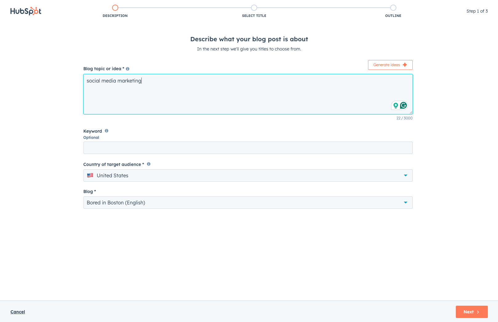 Free Ai Blog Writer Hubspot